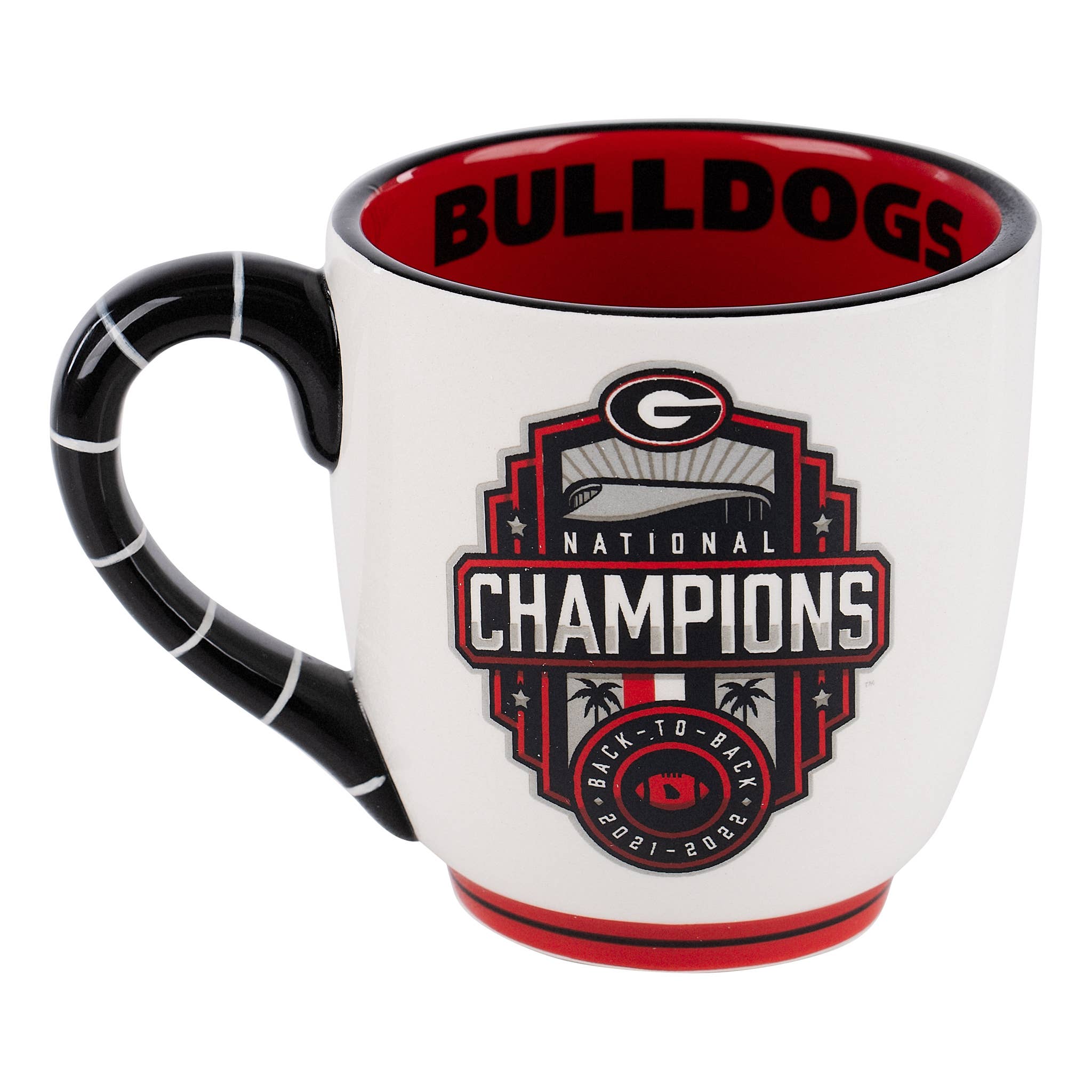 UGA Back to Back National Champions Mug 2022 – Honeybee's Shead